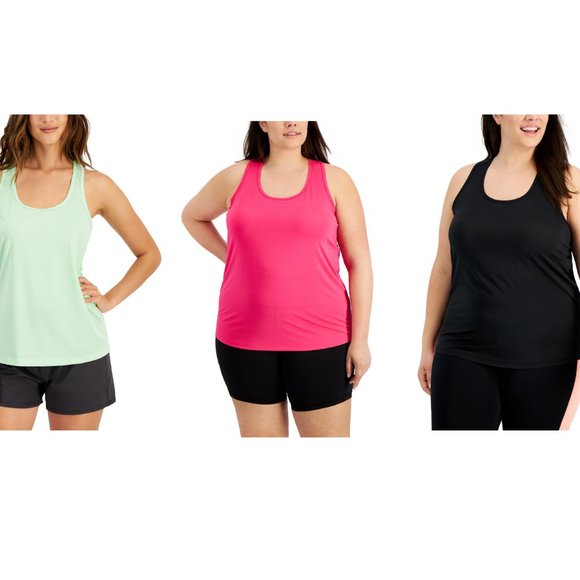 Ideology | Tops | Nwt Id Ideology Womens Textured Racerback Tank Top ...